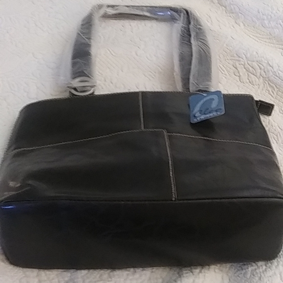 Cleo New York | Bags | Cleo Faux Leather Shoulder Bag Black Never Used ...